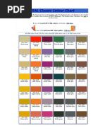 DMC Color Chart in Numerical Order With Color Name | PDF | Green | Color