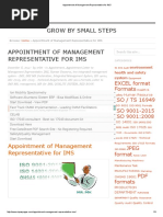 IMS Internal Audit Checklist | PDF | Verification And Validation | Audit