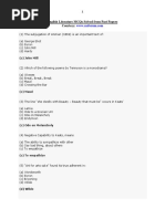 Shakespeare Quiz Questions & Answers | PDF | William Shakespeare