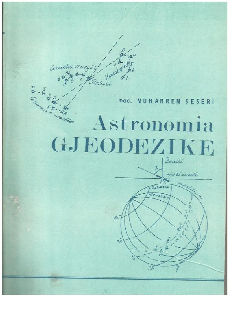 Astronomia Gjeodezike - Muharrem Seseri | PDF