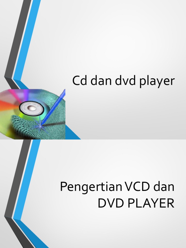 Perbedaan Media Rekam VCD Dan DVD | PDF