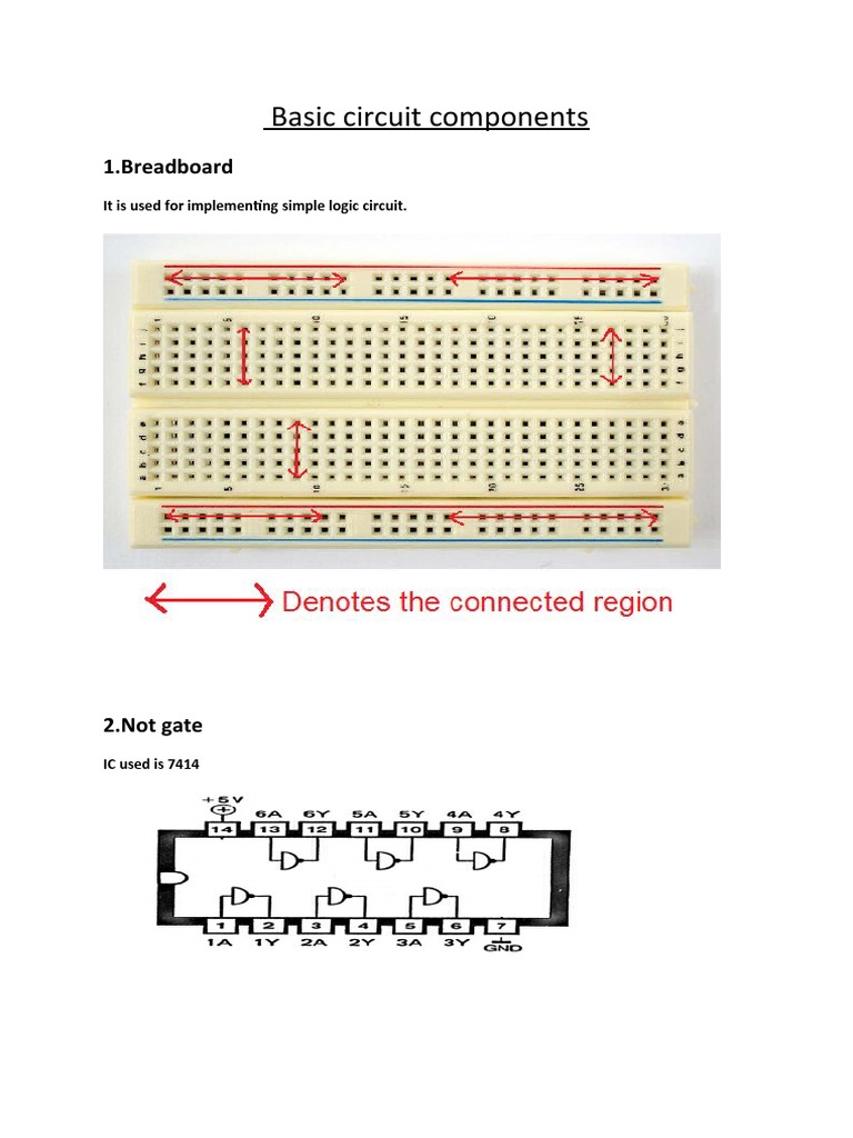 Essential Circuit Components Overview | PDF | Electric Power | Electric ...
