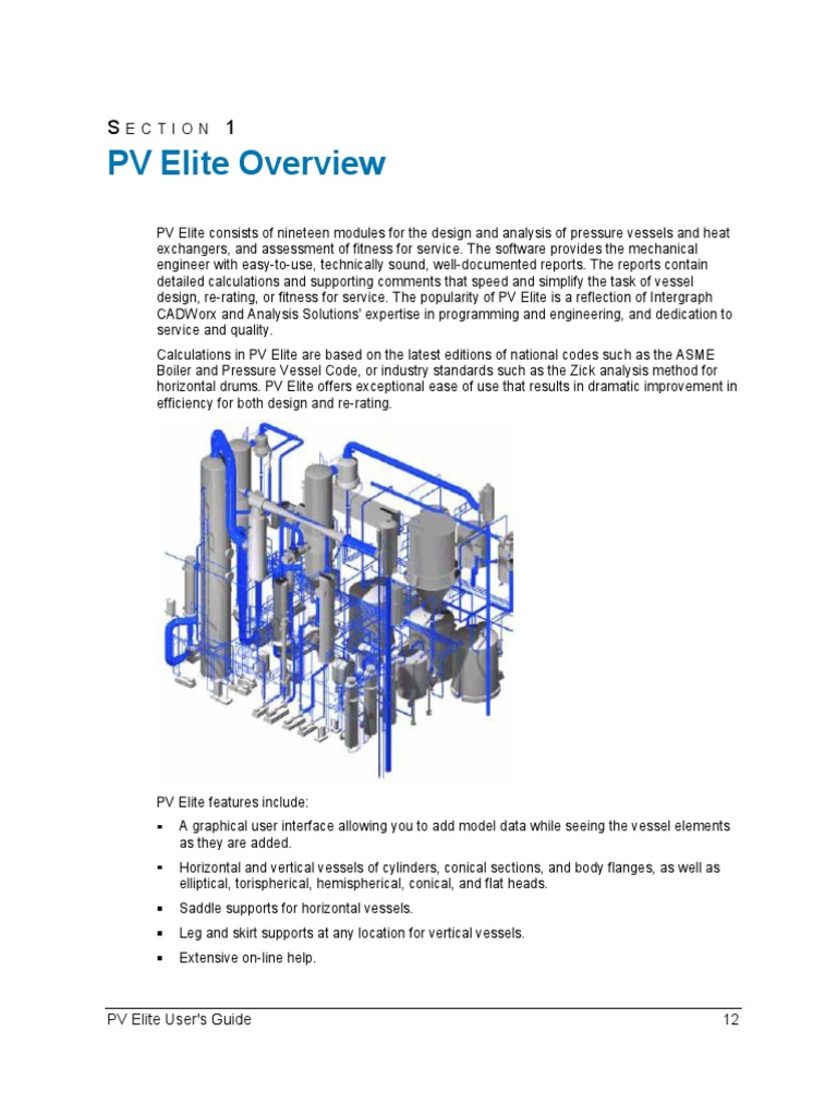 Pv Elite Overview | Structural Load | Stress (Mechanics)