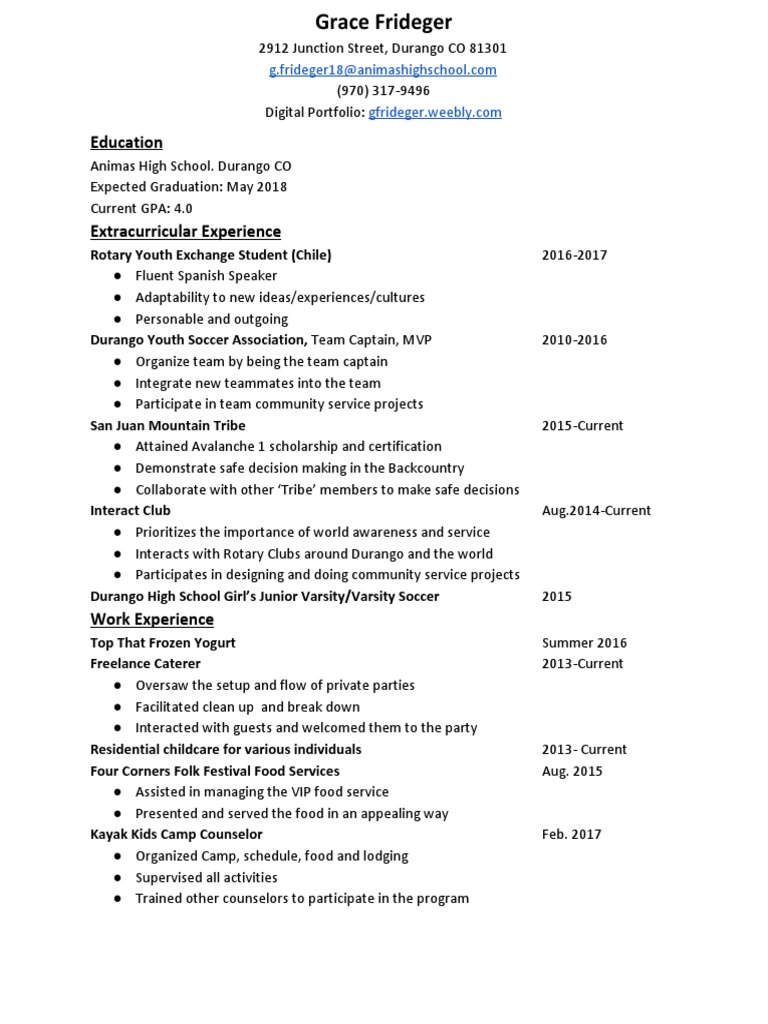 Grace Frideger's Digital Portfolio | PDF