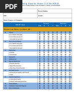 HCR 20 Worksheet | PDF