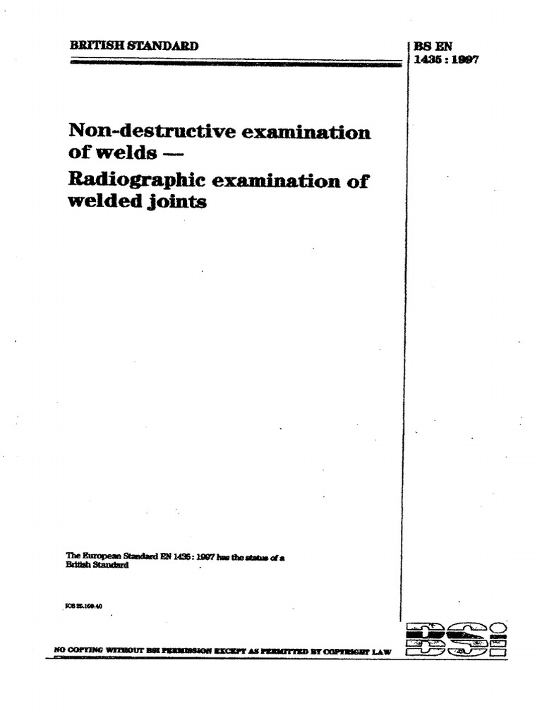 BS en 1435 PDF | PDF