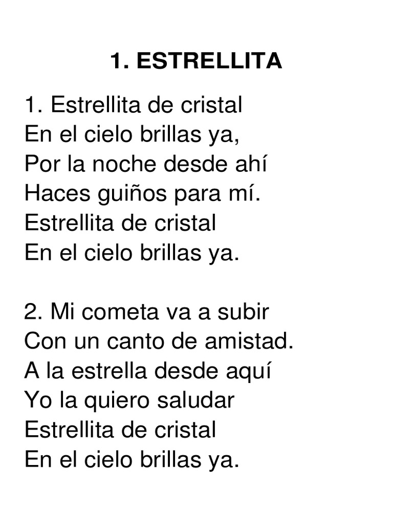 Estrellita | PDF | Ocio | Entretenimiento (general)