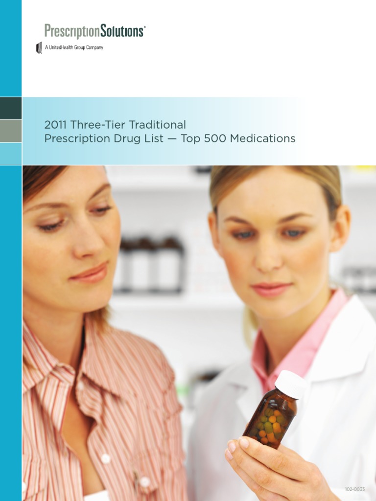 Top 500 Medications Drug List | PDF | Pharmacy | Medical Prescription