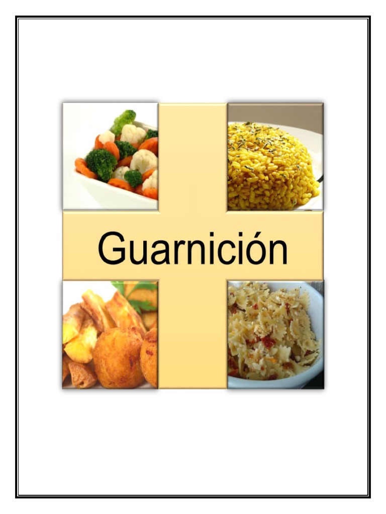 Las Guarniciones | PDF | Guarnición (comida) | Arroz