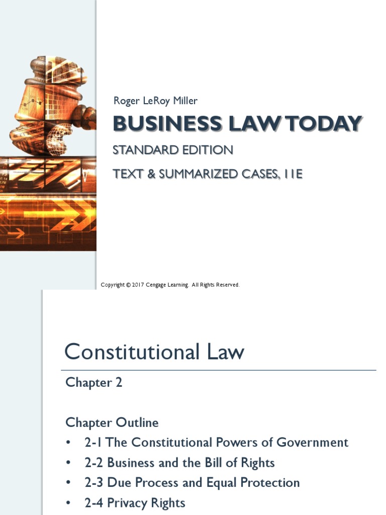 Business Law Today: Standard Edition Text & Summarized Cases, 11E ...