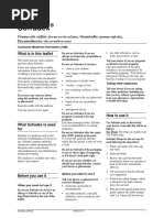 Soflax Tablets: Uses and Dosage Guide | PDF | Bloating | Nausea