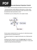 Newman Projections Practice Problems-Answers | PDF | Conformational ...