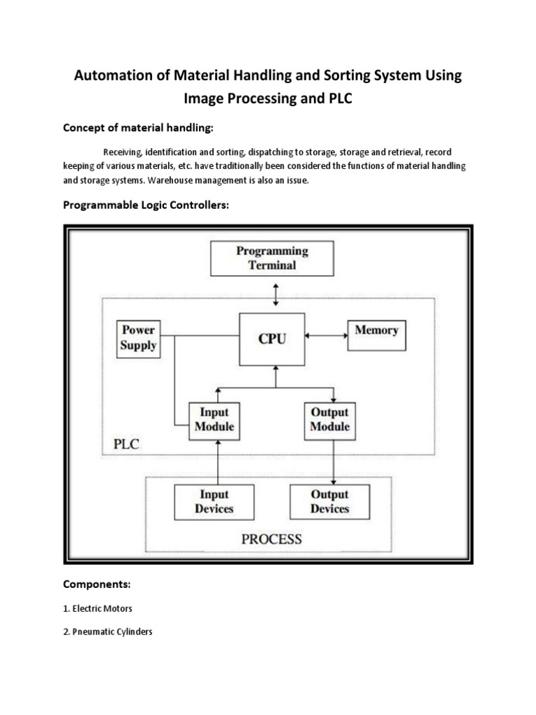 Material Handling Case Study Report | PDF