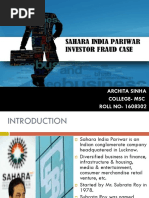 Case Study On Sahara Scam Background of | PDF | Companies | Corporate Law