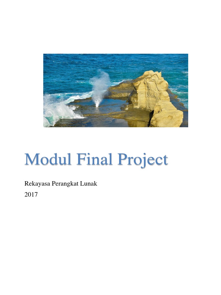 Modul Final Proyek | PDF