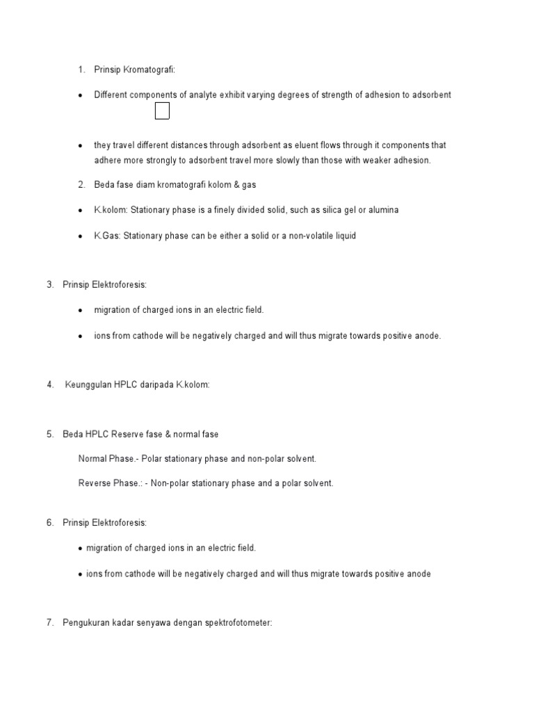 Normal Phase.-Polar Stationary Phase and Non-Polar Solvent. Reverse ...