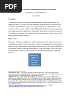 CTS-R Marking Criteria | PDF | Thought | Emotions