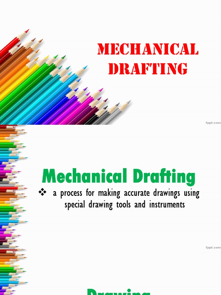 Drafting Materials and Tools | PDF | Drawing | Pencil