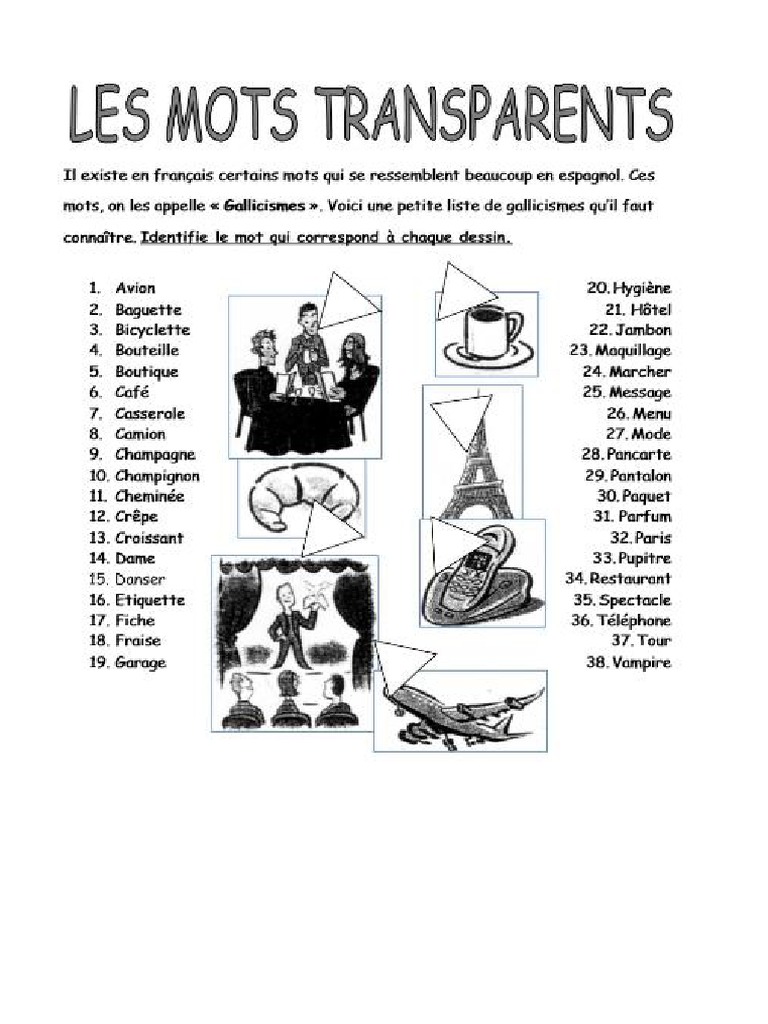 Mots Transparents | PDF