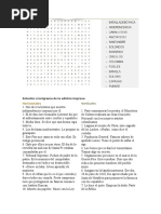 Sopa de Letras Clima | PDF | Clima | Precipitación