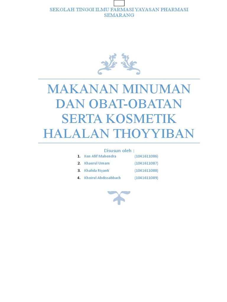 Mmok Halalan Thoyyiban | PDF | Sains & Matematika | Agama & Spiritualitas