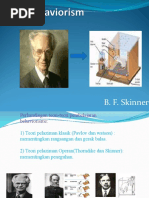 Behaviourism Theory by B.F Skinner PDF | PDF | Reinforcement | Behaviorism