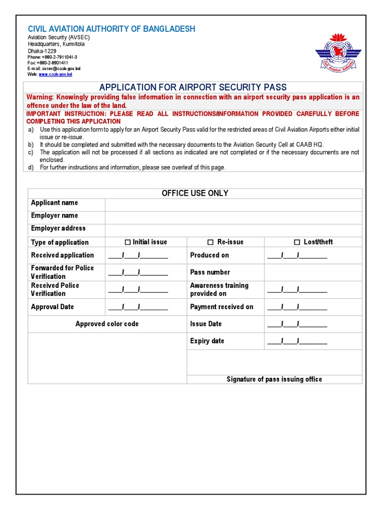 Pass Form | Download Free PDF | Identity Document | Passport