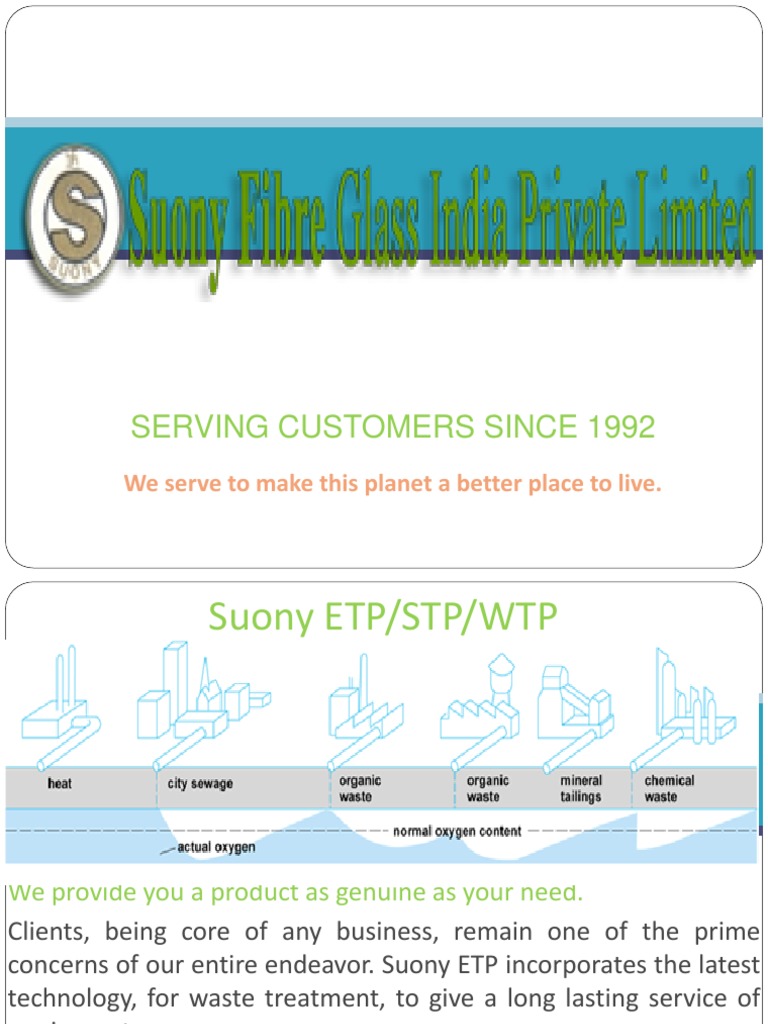 ETP Presentation | PDF | Sewage Treatment | Water Management