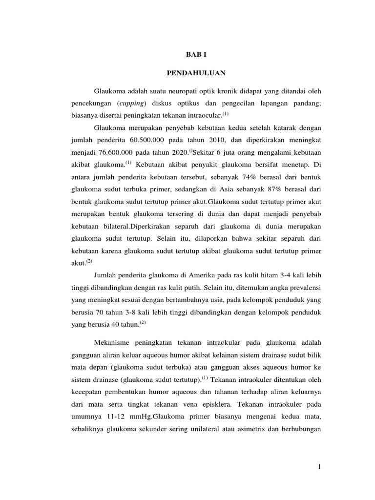 Referat Glaukoma Primer | PDF