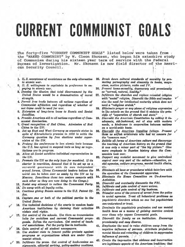 + Communist-Marxist Plan For World Conquest | PDF | Religion And Belief ...