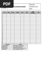 SL - 002 Formato Asignacion de Lockers | PDF