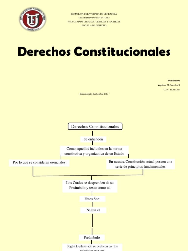 Derecho Constitucional Mapa Conceptual Pdf Derecho Constitucional