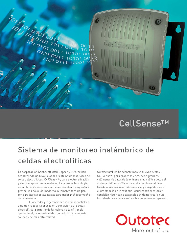 Cell Sense | PDF | Inalámbrico | Batería (electricidad)