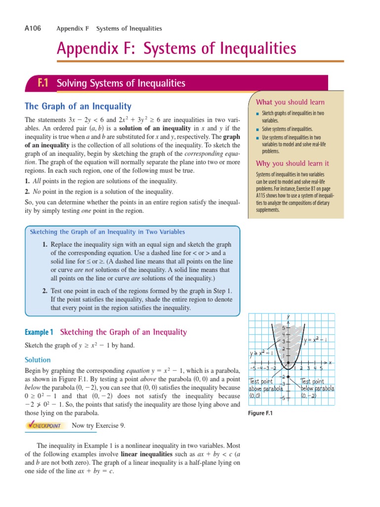 Appendix F | PDF | Economic Surplus | Inequality (Mathematics)