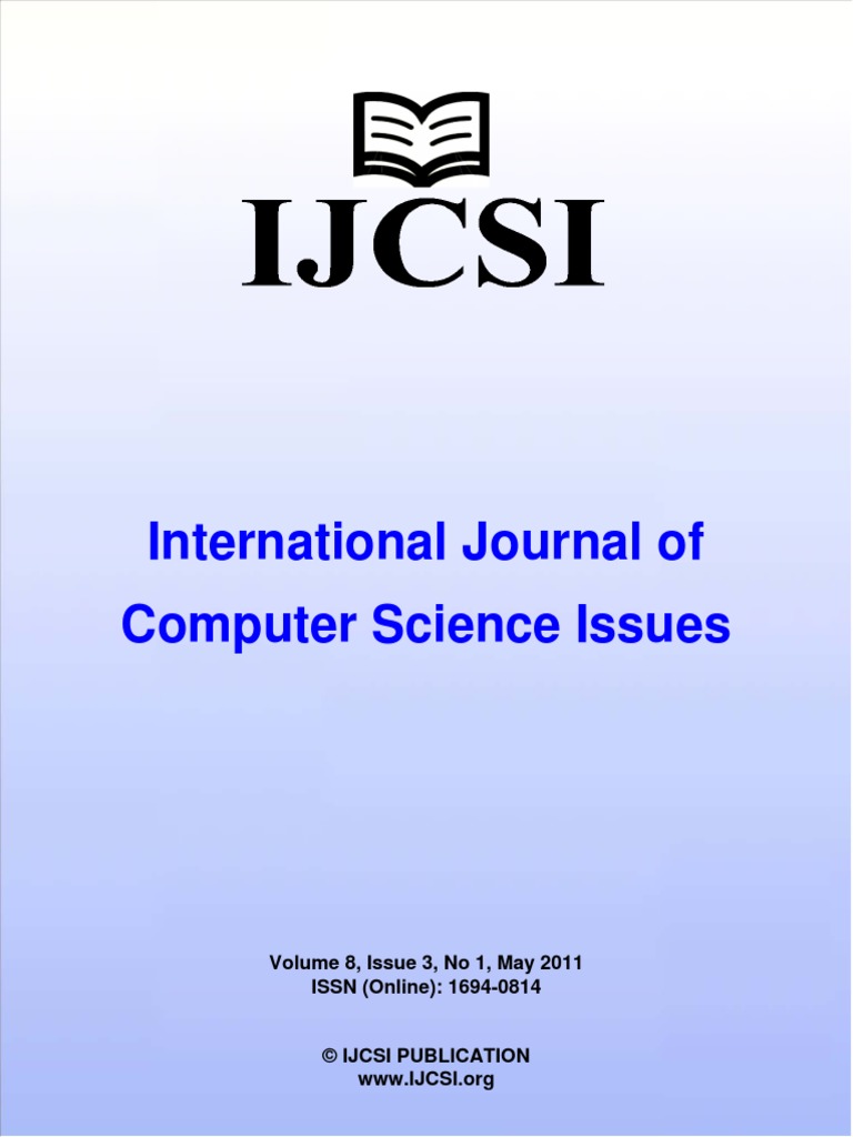 Ijcsi Vol 8 Issue 3 No 1 | PDF | Software Design Pattern | Location Based Service