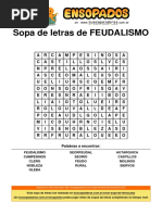 Sopa de Letras de Palabras de La Edad Media | PDF | Ley medieval ...