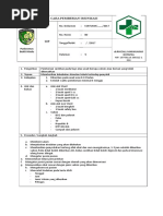 Sop Pemberian Imunisasi HB-0 | PDF | Kesehatan Holistik