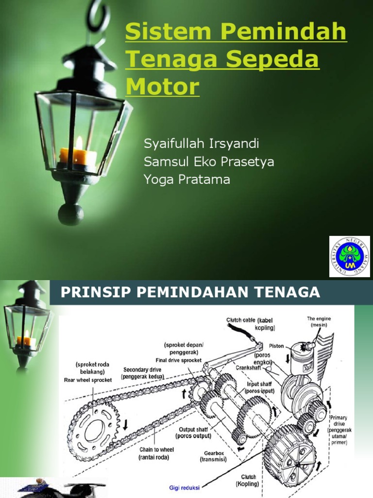 Transmisi Sepeda Motor | PDF