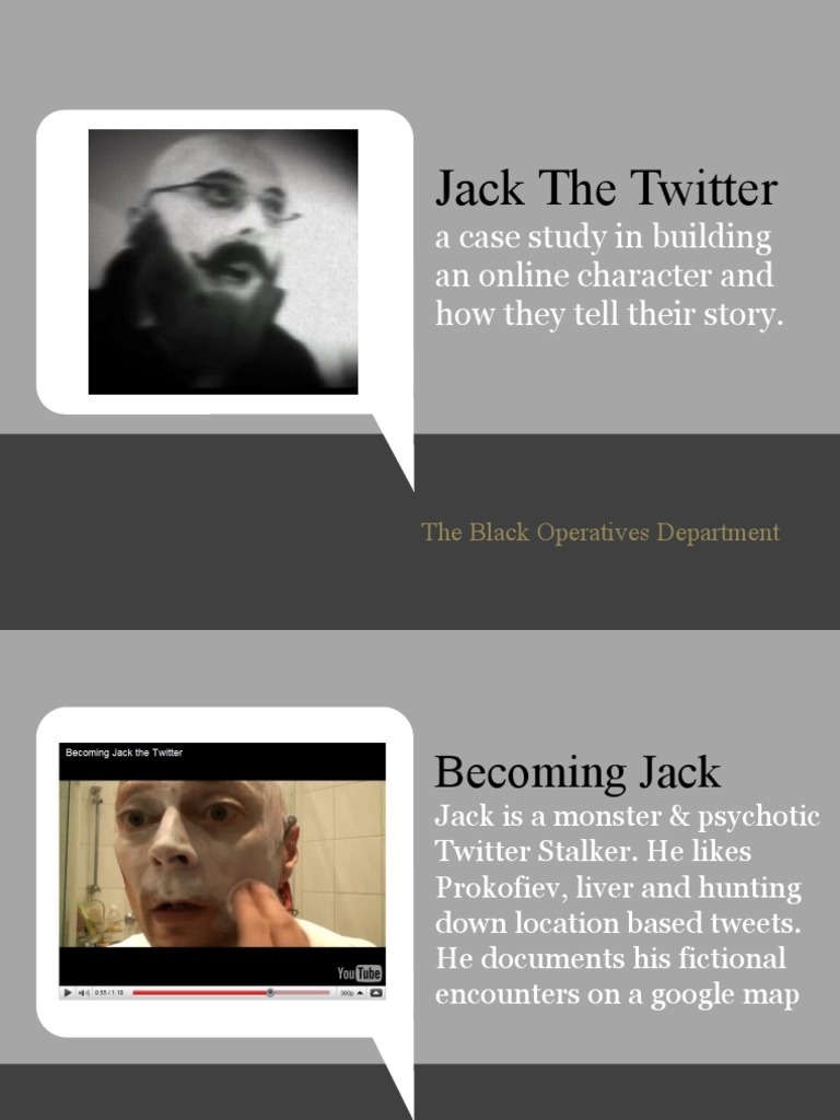 Building an Online Character: Jack | PDF | Games & Activities
