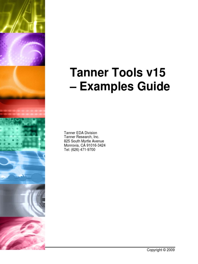 Tanner Tools Examples Guide.pdf | Spice | Field Effect Transistor