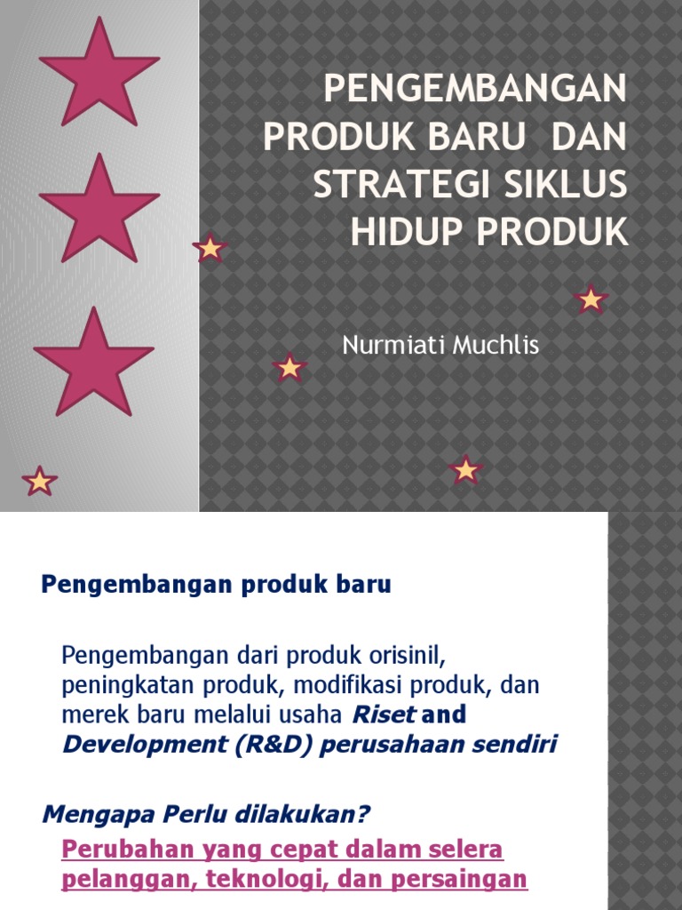 Pengembangan Produk Baru Dan Strategi Siklus Hidup Produk-1 | PDF