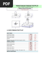 Perhitungan Base Plate Dan Angkur | PDF