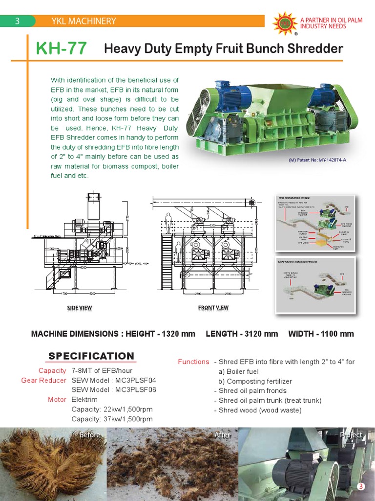 Bunch Shredder YKL | PDF