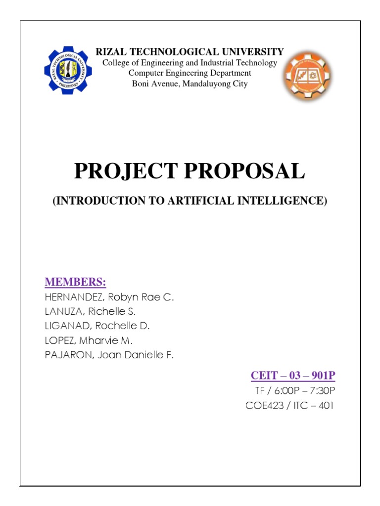 AI Project Proposal | Electronic Circuits | Internet Of Things | Free ...