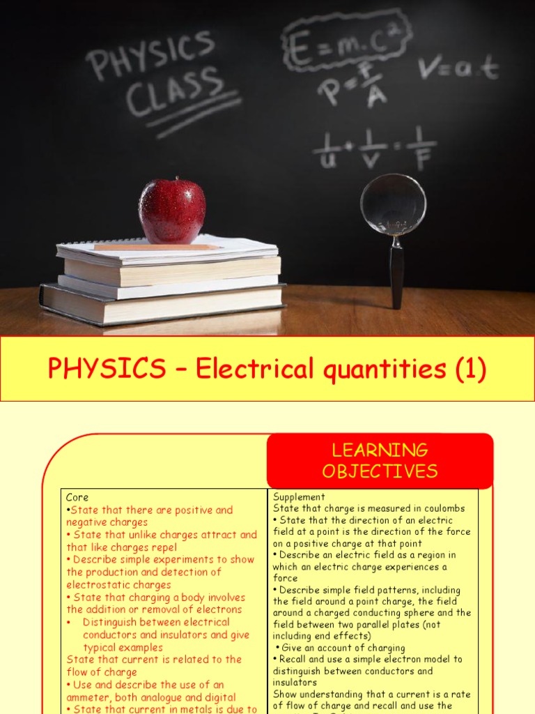 Understanding Electrical Charges and Current | PDF | Electric Charge ...