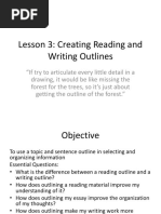 Outlining Module - Activity | PDF | Tooth