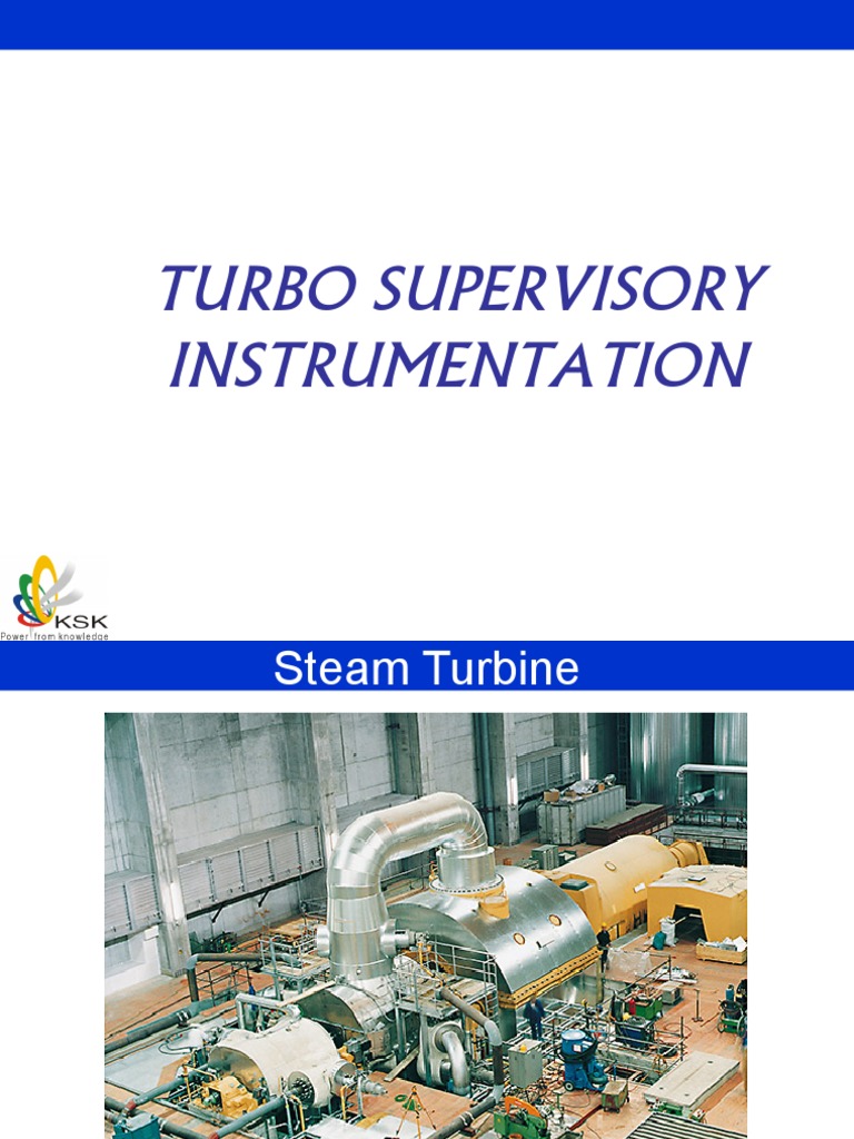Turbo Supervisory Instrumentaion | PDF | Turbine | Inductor