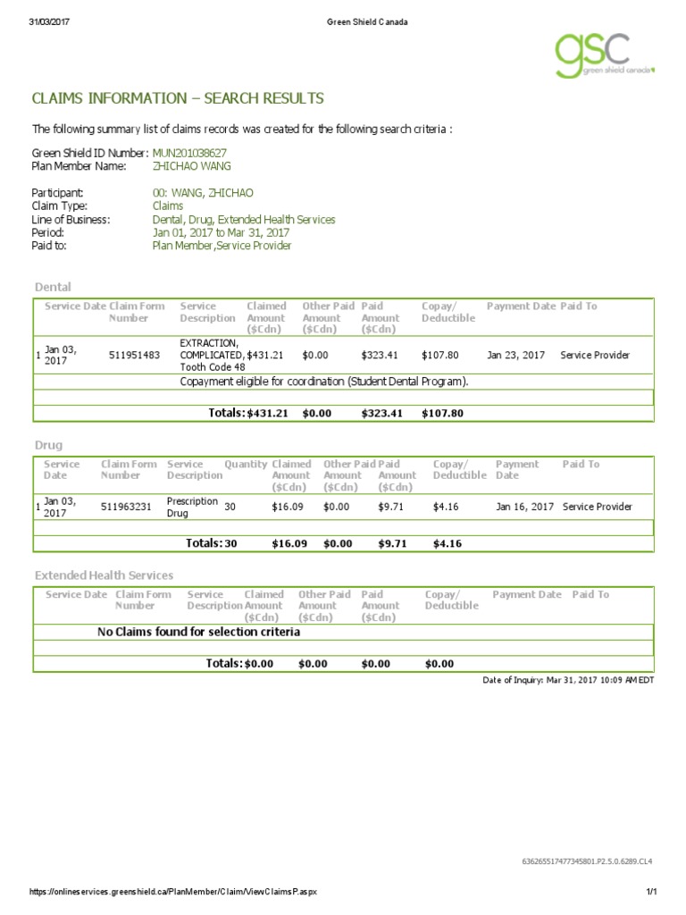 Green Shield Canada | PDF | Healthcare | Services (Economics)