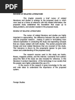 Chapter 2 RRL Sample | PDF | Databases | Inventory