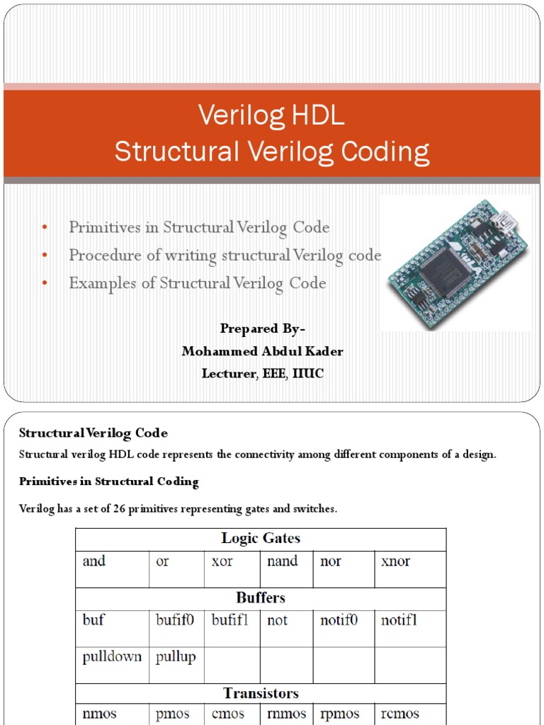 Fpgastructural Verilog Coding Pdf 6839